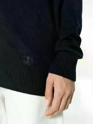 JIL SANDER V-neck Fine-knit Cardigan