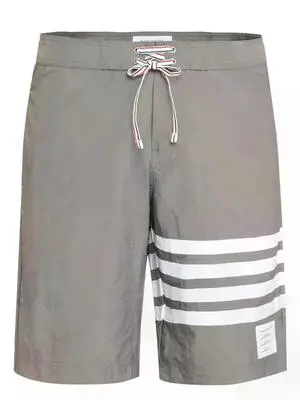 Thom Browne 4-bar Swim Shorts - Grey