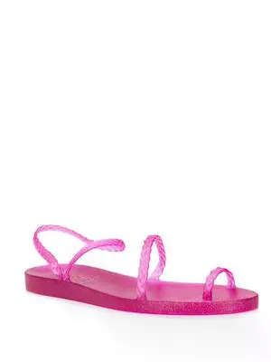 ANCIENT GREEK SANDALS Eleftheria Glitter Sandals - Pink