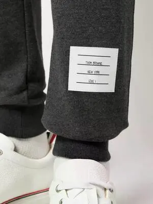 Thom Browne Signature 4-bar Stripe Track Pants - Grey
