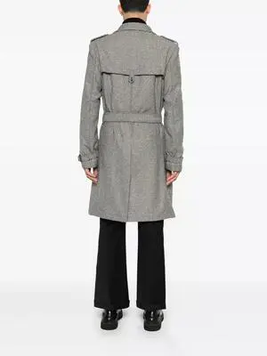 ERALDO Herringbone Virgin Wool Blend Coat