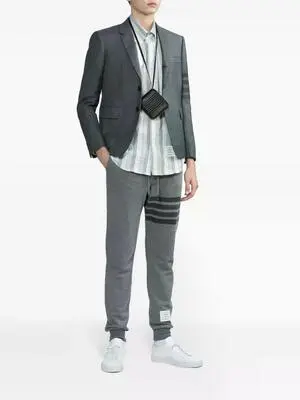 Thom Browne 4-bar Single-breasted Blazer - Grey