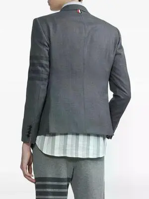 Thom Browne 4-bar Single-breasted Blazer - Grey