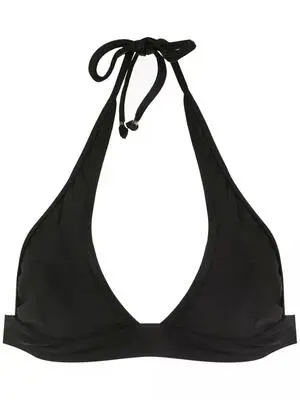 AMIR SLAMA Plain Bikini Top - Black