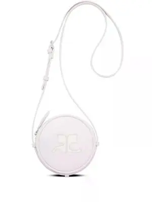 COURREGES Reedition Circle Leather Bag - Pink