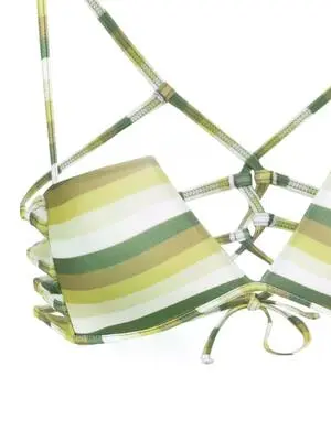 AMIR SLAMA Striped Bikini