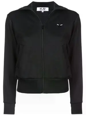 Play Comme Des Garcon Heart Logo-patch Track Jacket
