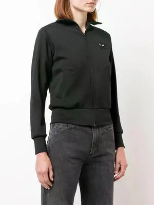 Play Comme Des Garcon Heart Logo-patch Track Jacket