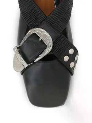Toga Buckle-detail Pumps
