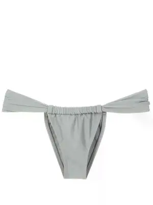 AMIR SLAMA Gathered Low-waisted Bikini Bottoms