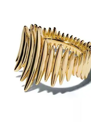 SHAUN LEANE Quill Wrap Ring In Plated Sterling Silver - Gold