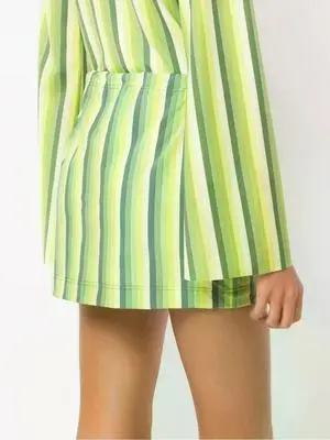 AMIR SLAMA Striped Swimsuit