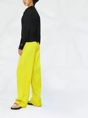 Vince Oversized-collar Long-sleeved Blouse