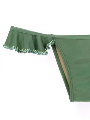 AMIR SLAMA Ruffled Brazilian Bikini