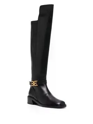 Bally Eloire Leather Long Boots