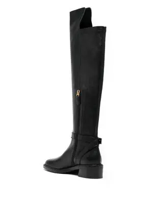Bally Eloire Leather Long Boots