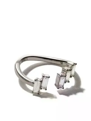 ALINKA 18kt White Gold Aurora Diamond Ring - Silver