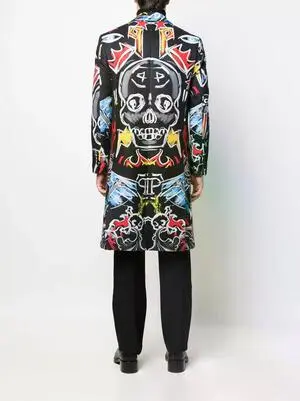 Philipp Plein Agnelli Single-breasted Coat