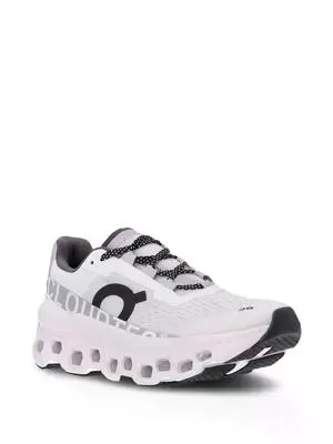 On Cloudmonster Lace-up Sneakers - White