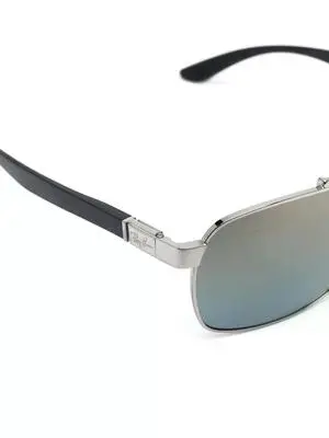 Ray-ban Square-frame Tinted Sunglasses - Black