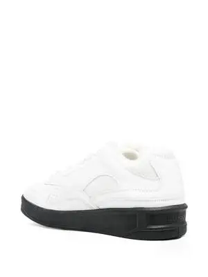 JIL SANDER Panelled Low-top Leather Sneakers