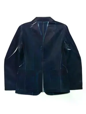 Comme Des Garçons Printed Single-breasted Blazer