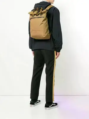 AS2OV Buckled Square Backpack - Brown