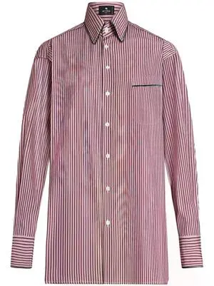 Etro Striped Poplin Shirt