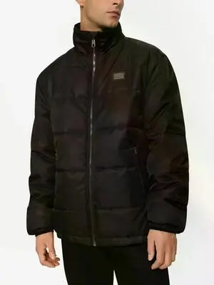 Dolce & Gabbana Logo-tag High-neck Padded Jacket