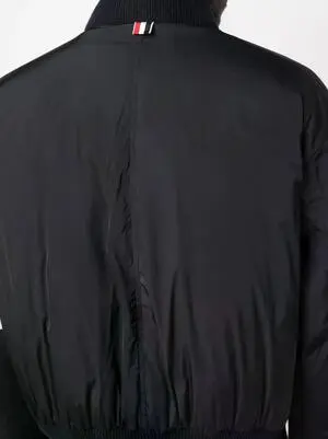 Thom Browne 4-bar Stripe Bomber Jacket - Blue