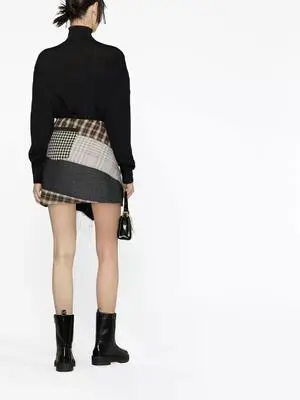 QUIRA Ribbed-knit Roll Neck Jumper