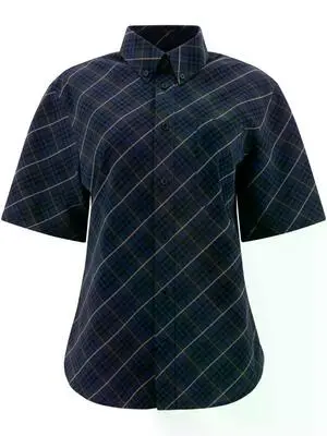 Burberry Checked Cotton Shirt