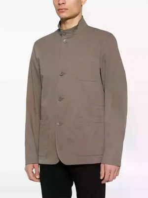Herno Stand-up Collar Jacket - Brown