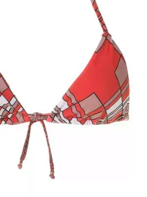 AMIR SLAMA Geométrico Triangle Bikini Set