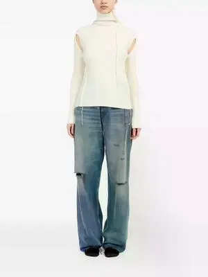 MAISON MARGIELA Ribbed Knit Pullover