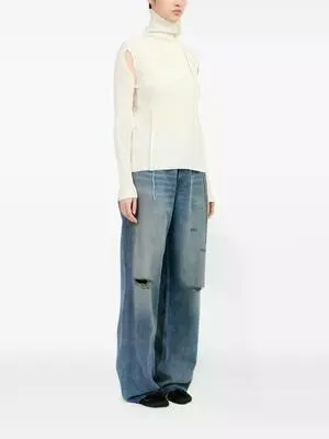MAISON MARGIELA Ribbed Knit Pullover