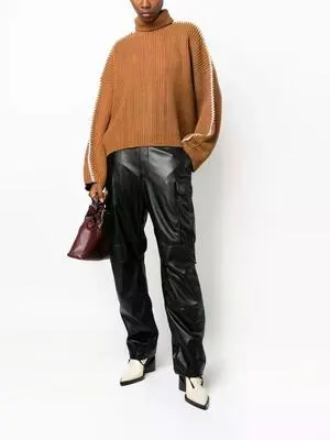 Rag & Bone Faux-leather Cargo Pants
