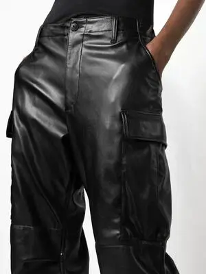 Rag & Bone Faux-leather Cargo Pants