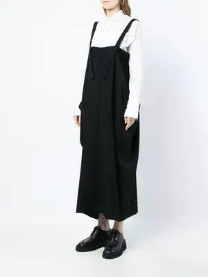 Y’s Square-neck Wool Dress