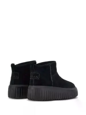 Hogan Basso Logo-print Boots