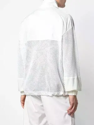 GOD'S MASTERFUL CHILDREN Mesh Panel Windbreaker - White