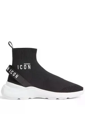 Dsquared2 Fly Sock-style Sneakers - Black