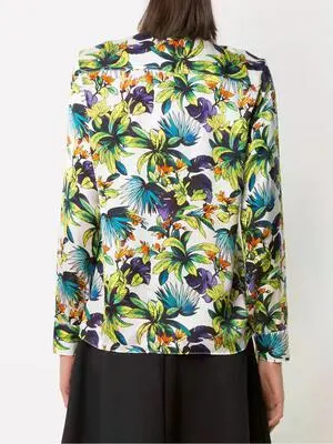 AMIR SLAMA Printed Silk Shirt