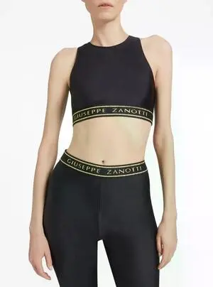GIUSEPPE ZANOTTI Logo-underband Tank Top