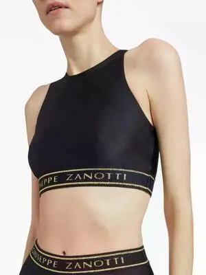 GIUSEPPE ZANOTTI Logo-underband Tank Top
