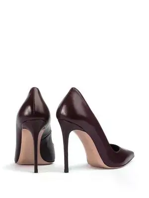 LE SILLA Eva 100mm Leather Pumps - Red