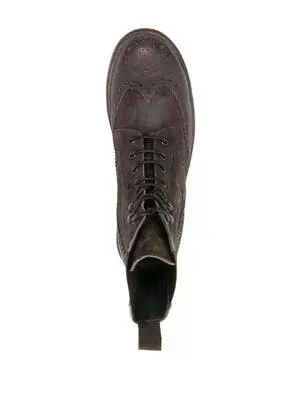 Moma Perforated Detail Ankle Boots