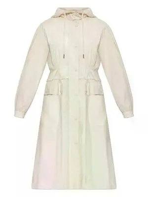 Moncler Coupiac Coat - Neutrals