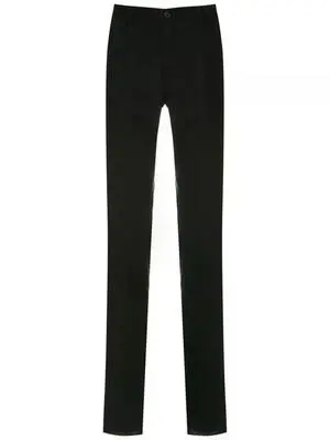 Dolce & Gabbana Straight Tailored Trousers - Black