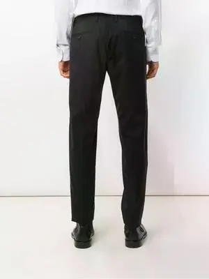 Dolce & Gabbana Straight Tailored Trousers - Black